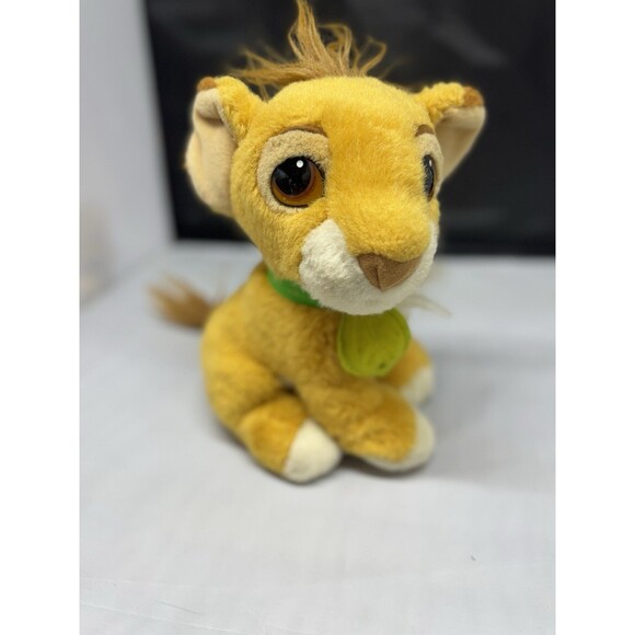 Disney | Toys | Mattel 993 Disney Lion King Purring Baby Simba Cub Leaf ...